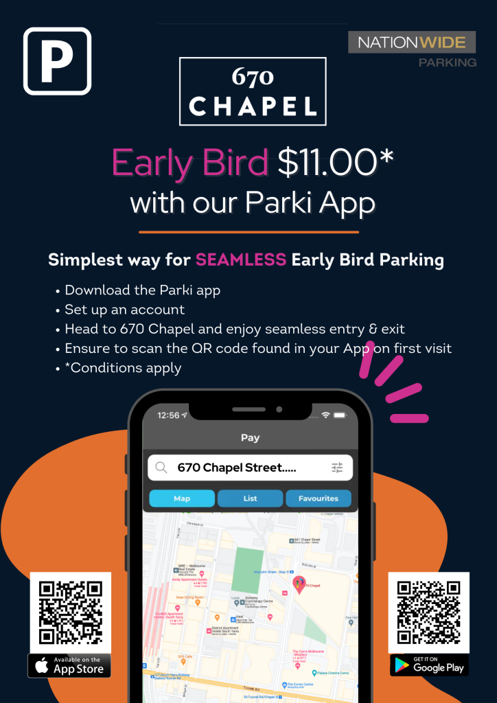 Park with Ease - New Parki App - 670 Chapel